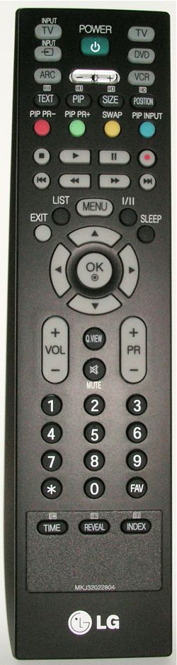 LG - Original Remote control 37LC25R for 24.9 € - TV UNIVERSAL | emerx.eu