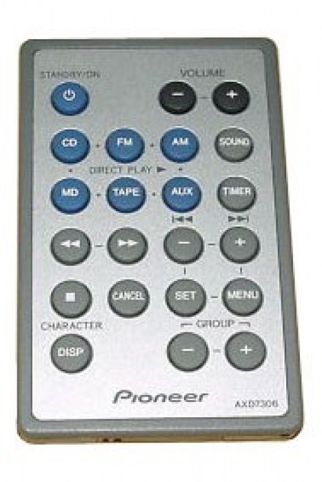 Pioneer AXD7306 original remote control - DVD, BD PIONEER | emerx.eu