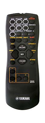 Yamaha RAV22 original remote control was replaced RAV309 - AUDIO YAMAHA ...